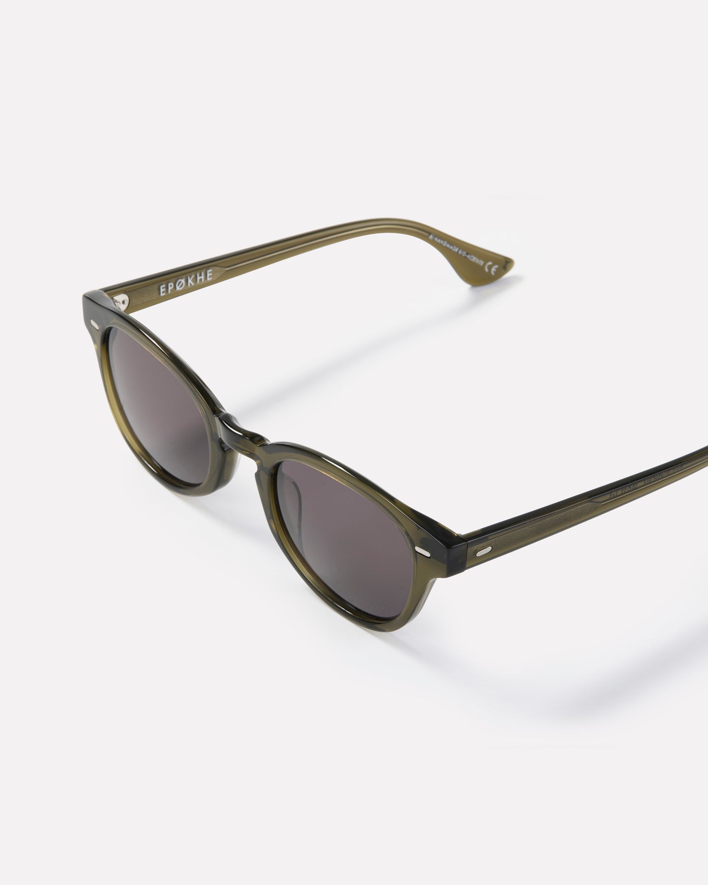 Coil - Army Green Polished / Black – EPOKHE EYEWEAR