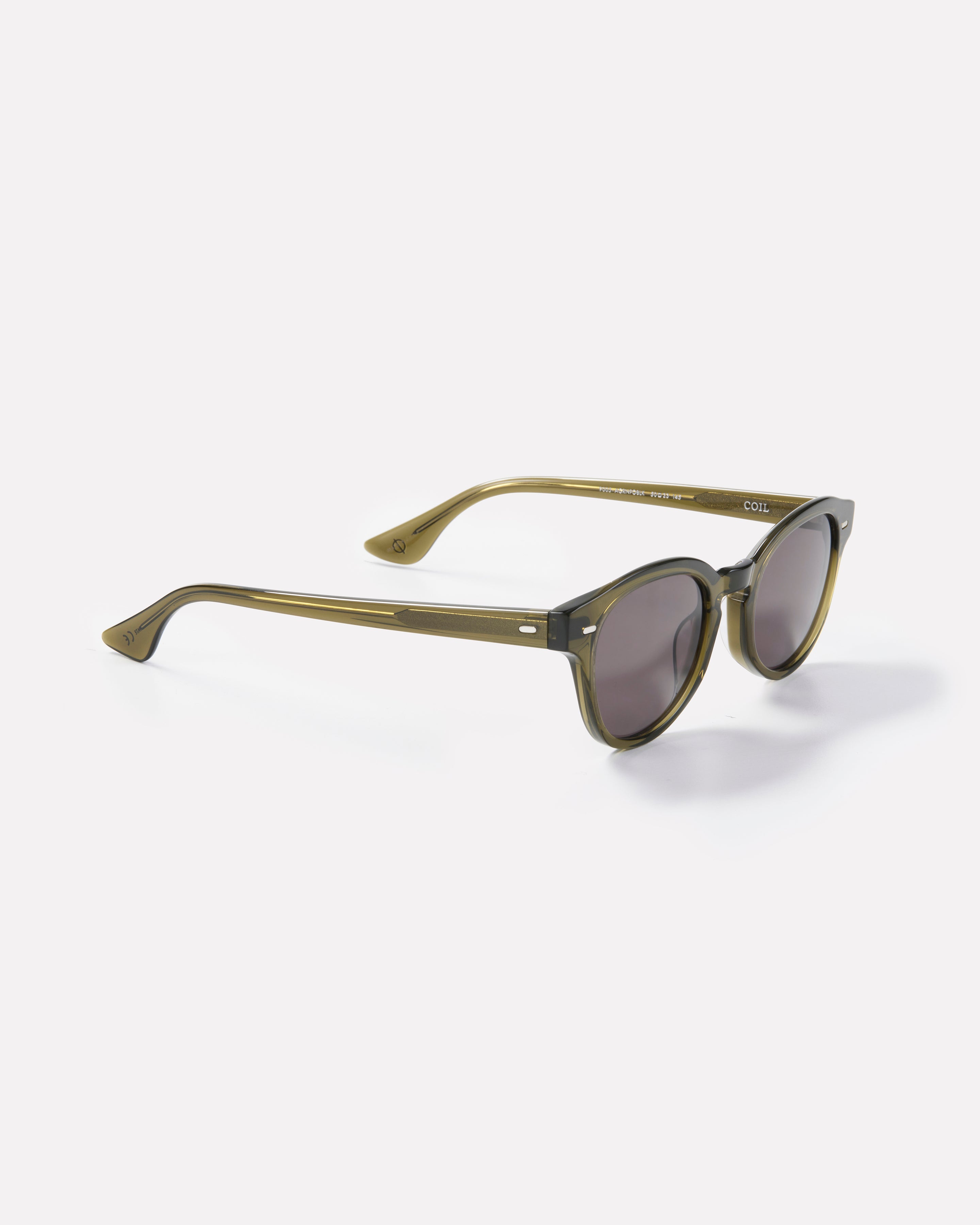Coil - Army Green Polished / Black – EPOKHE EYEWEAR